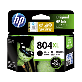 HP 804XL High Yield Black Original Ink Cartridge (T6N12AA) - Shop HP ...