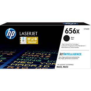 HP 656X High Yield Black Original LaserJet Toner Cartridge (CF460X ...