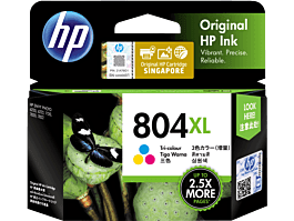 HP 804 Black Original Ink Cartridge (T6N10AA) - Shop HP.com Singapore
