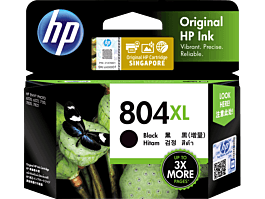 HP 804 Black Original Ink Cartridge (T6N10AA) - Shop HP.com Singapore