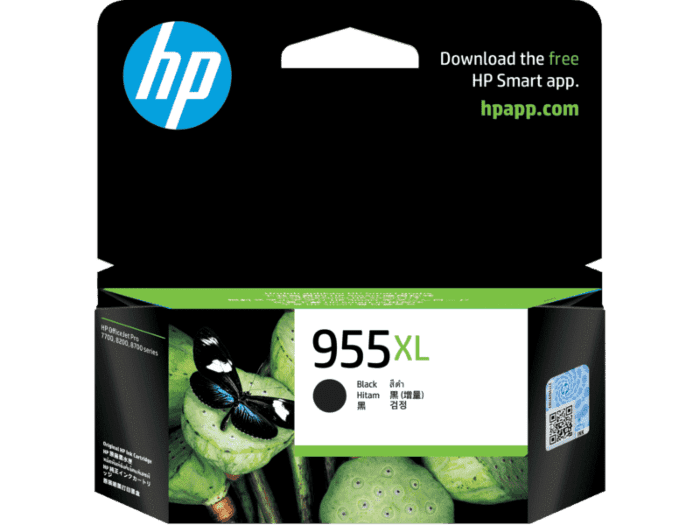 HP 955XL High Yield Black Original Ink Cartridge (L0S72AA) - Shop HP ...
