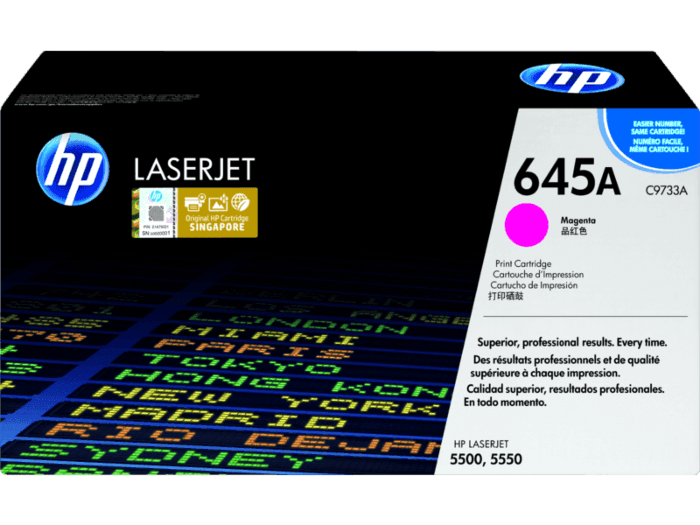 HP 645A Magenta Original LaserJet Toner Cartridge (C9733A) - Shop HP ...
