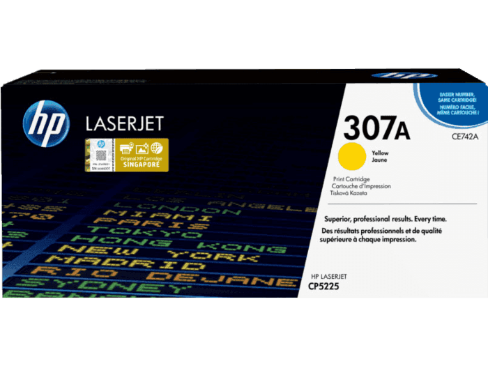 HP 307A Yellow Original LaserJet Toner Cartridge | HP Store Singapore